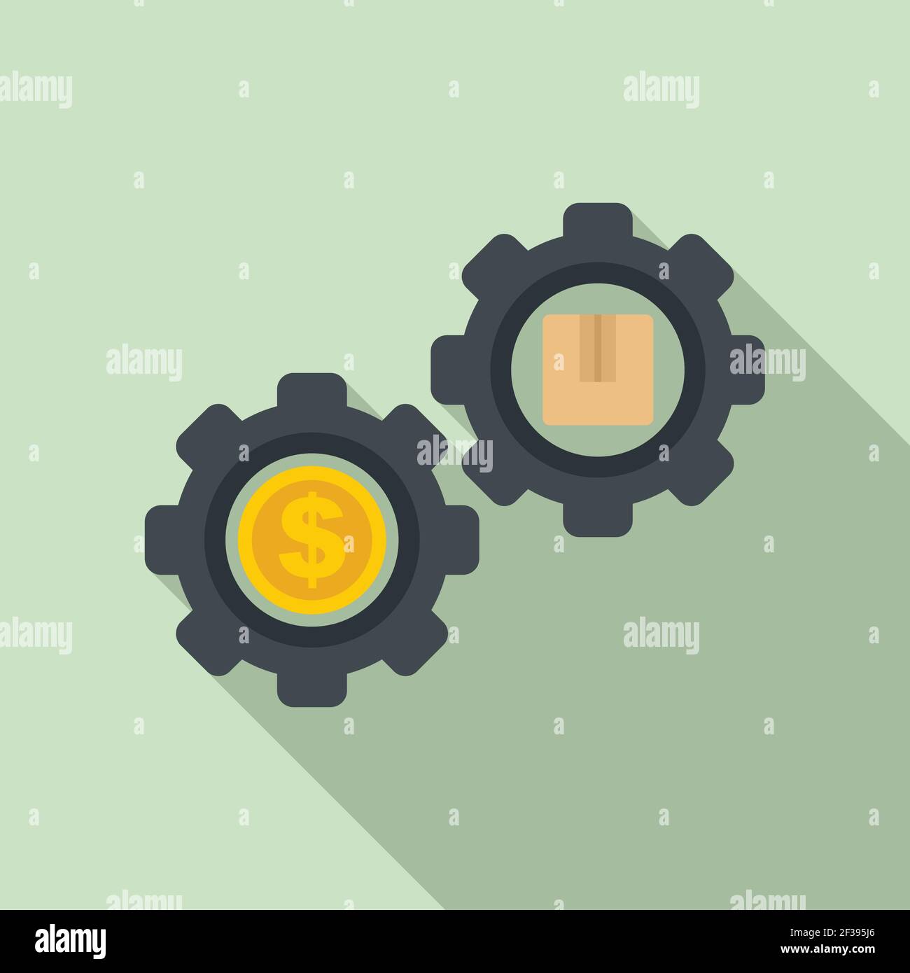 Market mechanism Stock Vector Images - Alamy