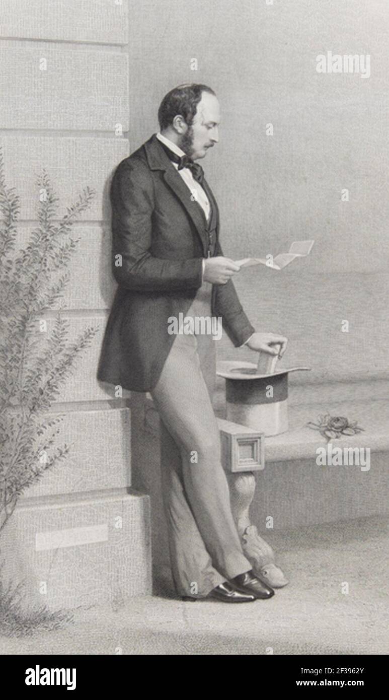 Prinz Albert von England 1864 Joseph von Keller Stock Photo - Alamy