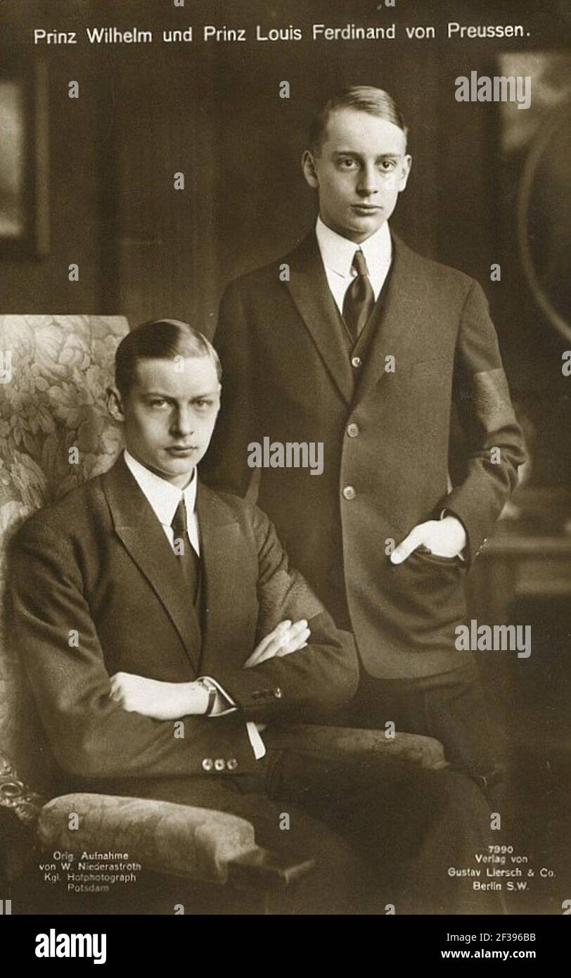Prinz wilhelm von preussen hi-res stock photography and images - Alamy