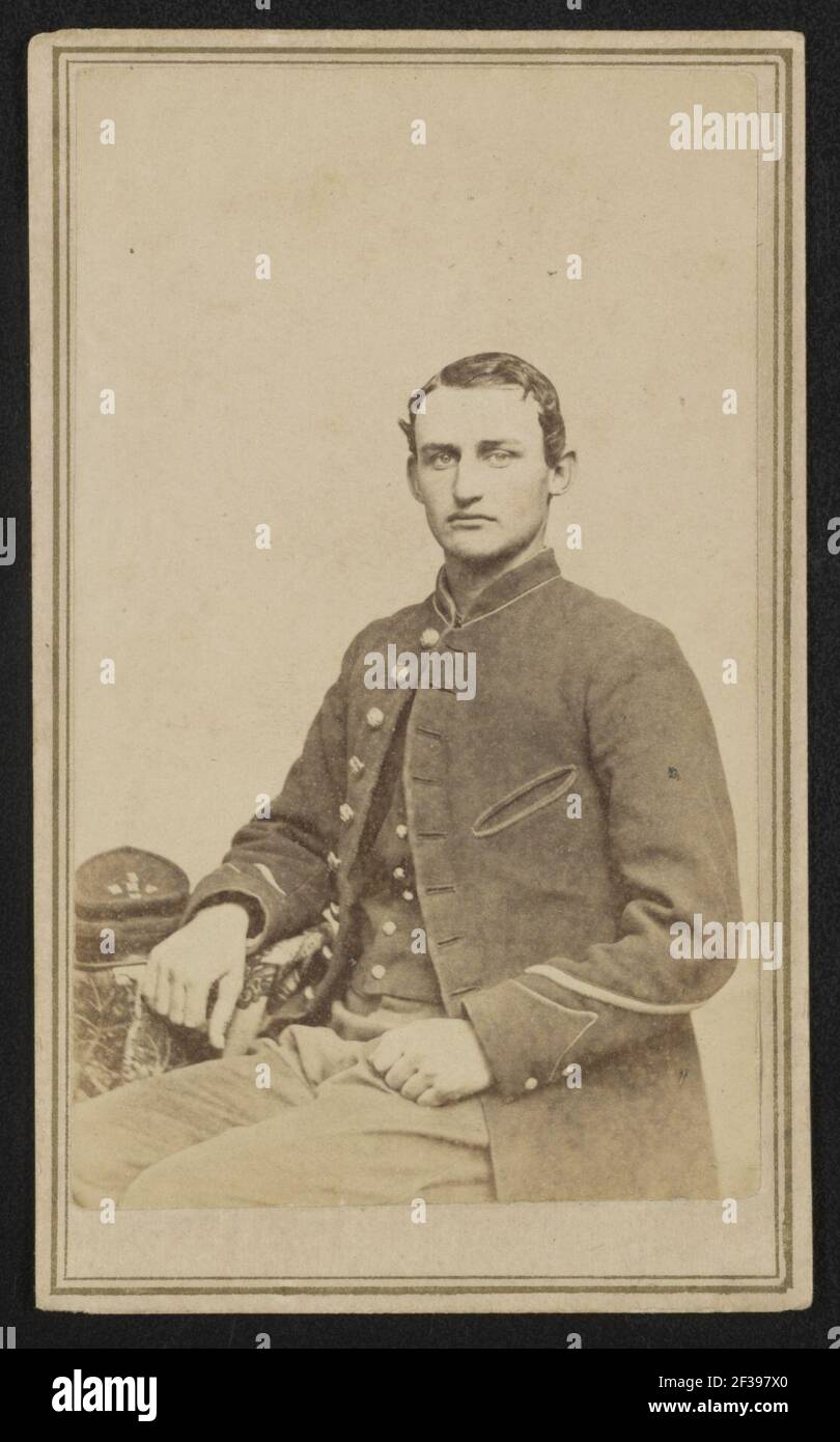 Private Albert H. Stevens of Co. H, 3rd New Hampshire Infantry Regiment ...