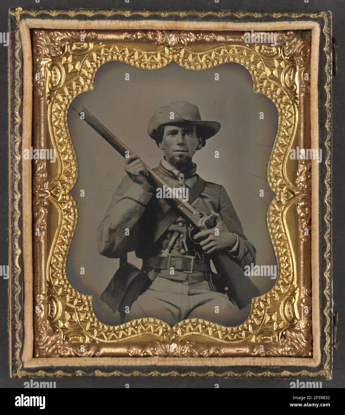 Private John P. Alldredge of Co. A, 48th Alabama Infantry Regiment in ...