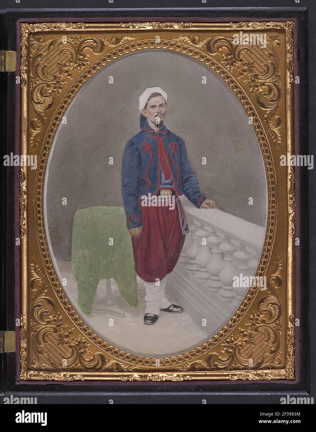 Private Louis A. Matos of Co. C, 5th New York Infantry Regiment in ...