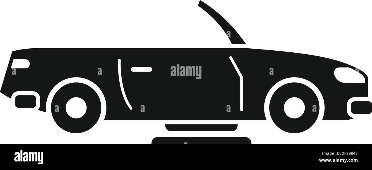 Hybrid cabriolet car icon, simple style Stock Vector Image & Art - Alamy