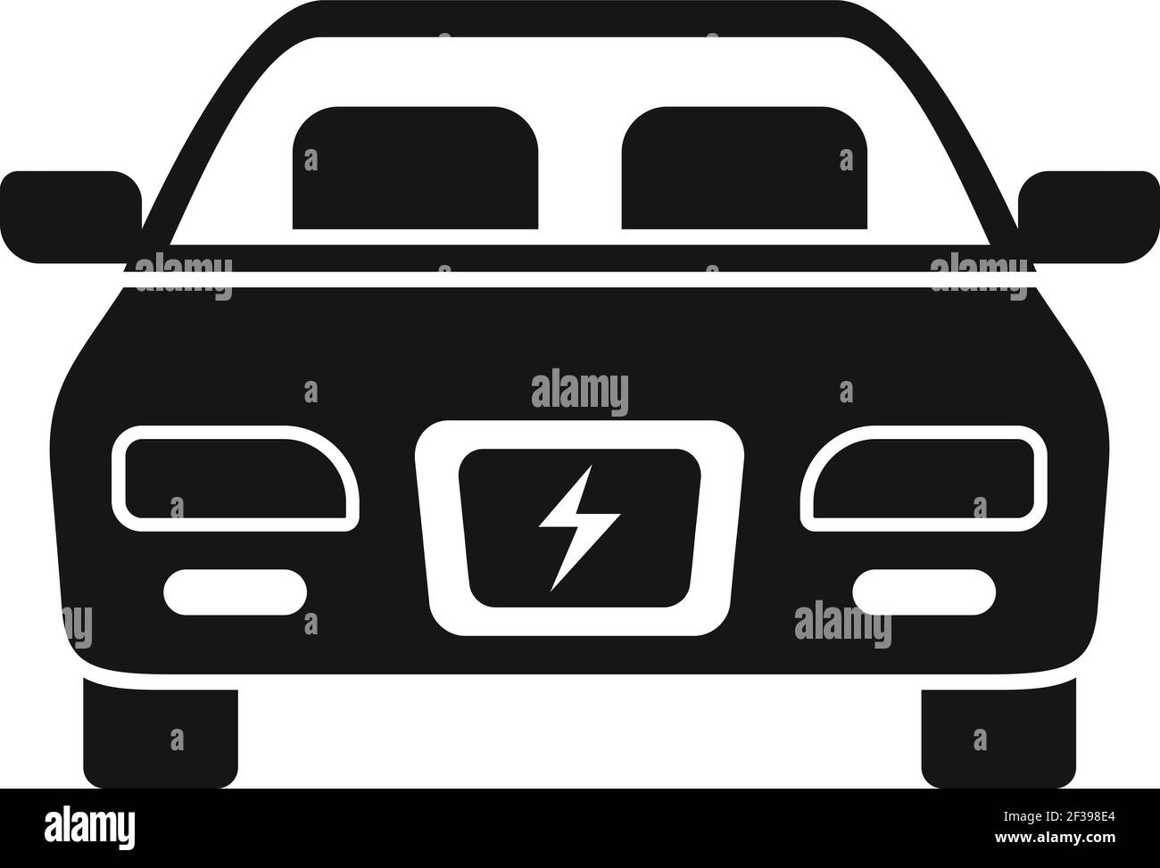 Modern hybrid car icon, simple style Stock Vector Image & Art - Alamy