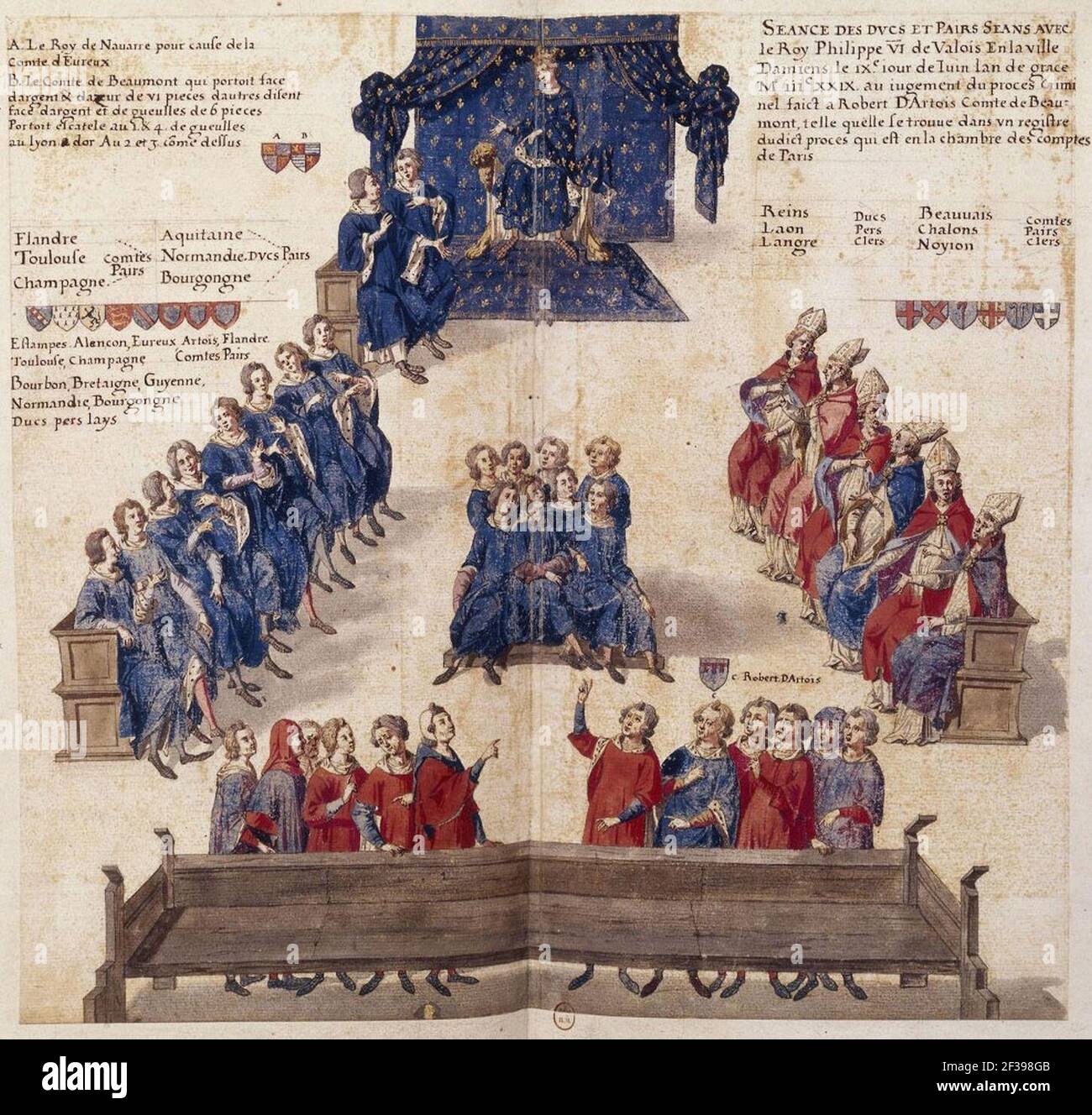 Robert iii d'artois hi-res stock photography and images - Alamy