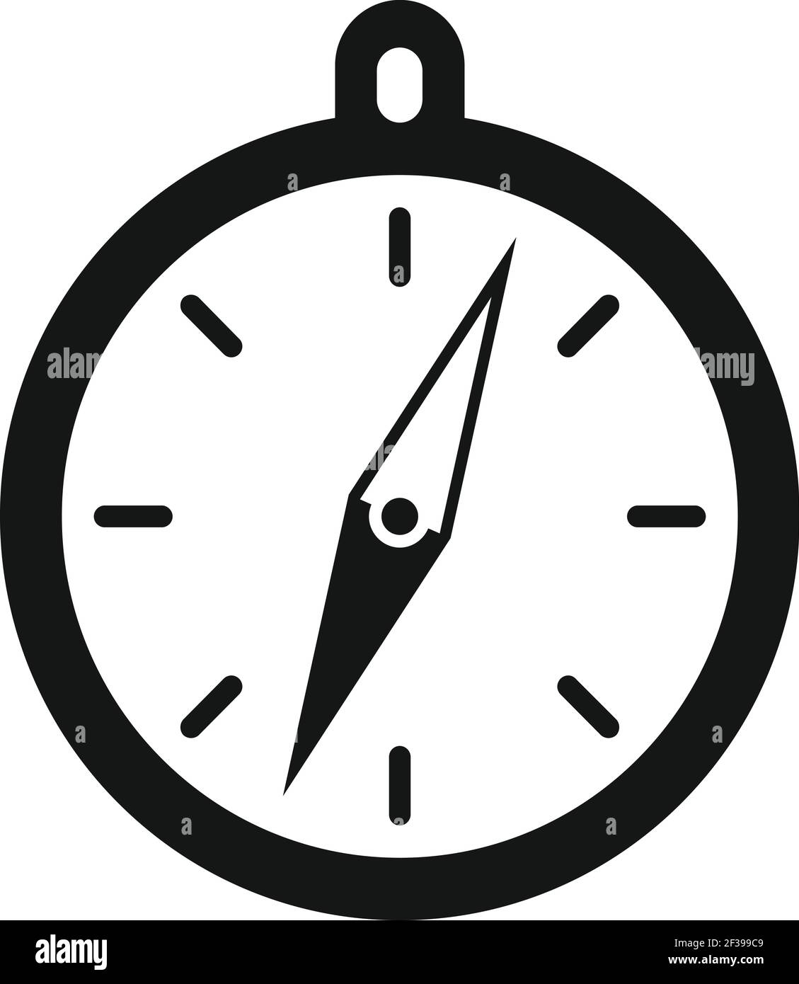 Travel compass icon, simple style Stock Vector Image & Art - Alamy