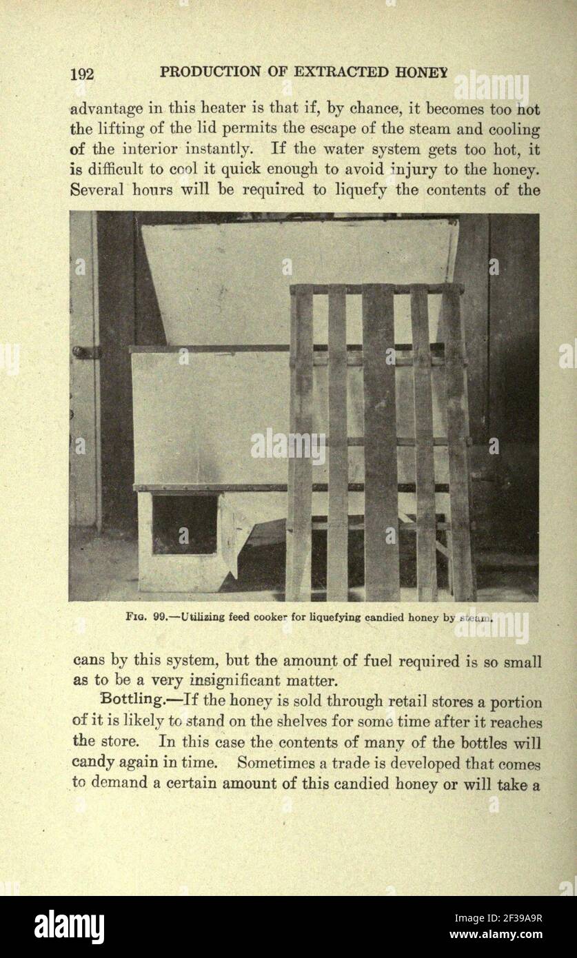 Productive bee-keeping (Page 192 Stock Photo - Alamy