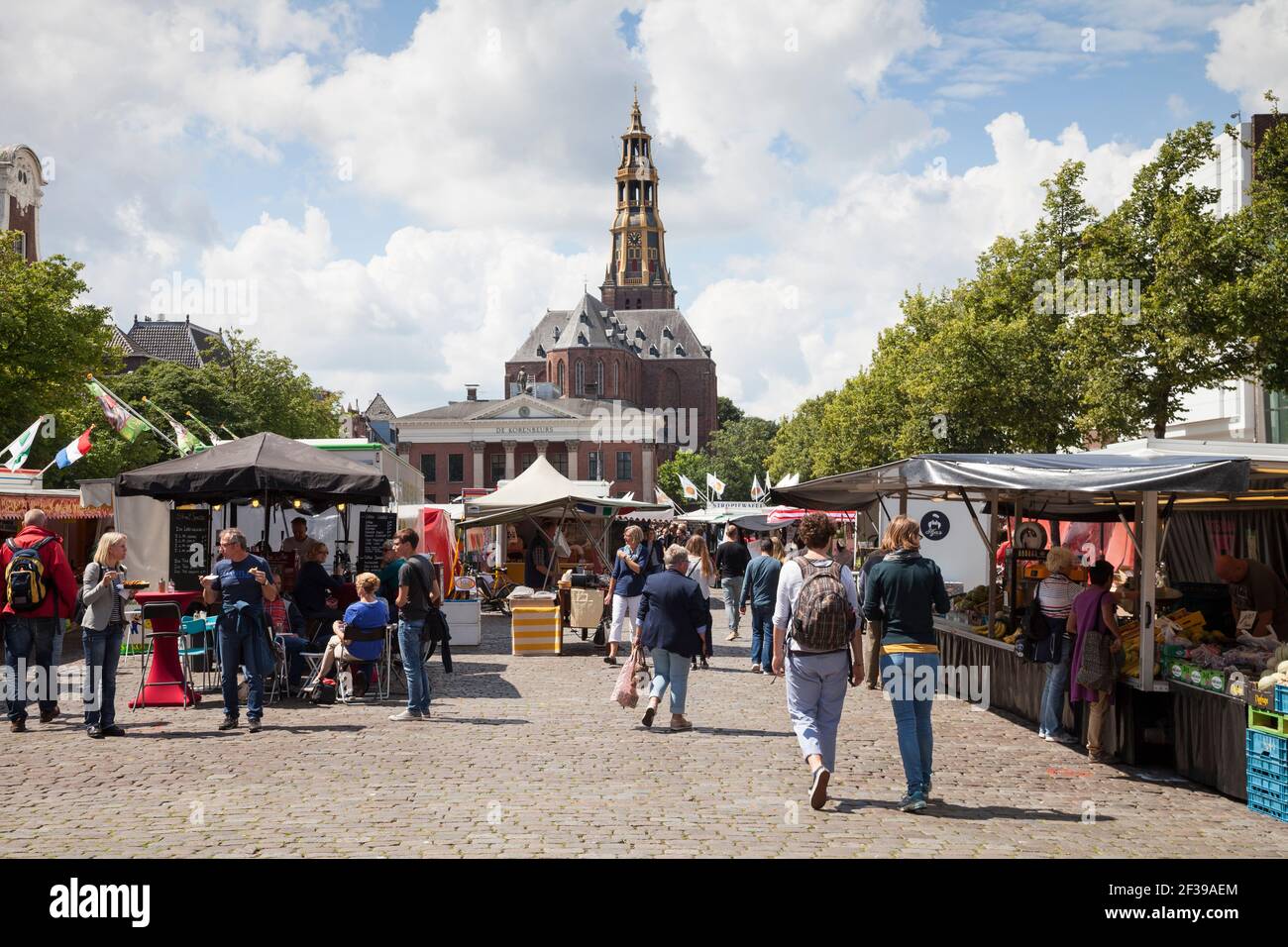 Netherlands groningen fish market hi-res stock photography and images ...