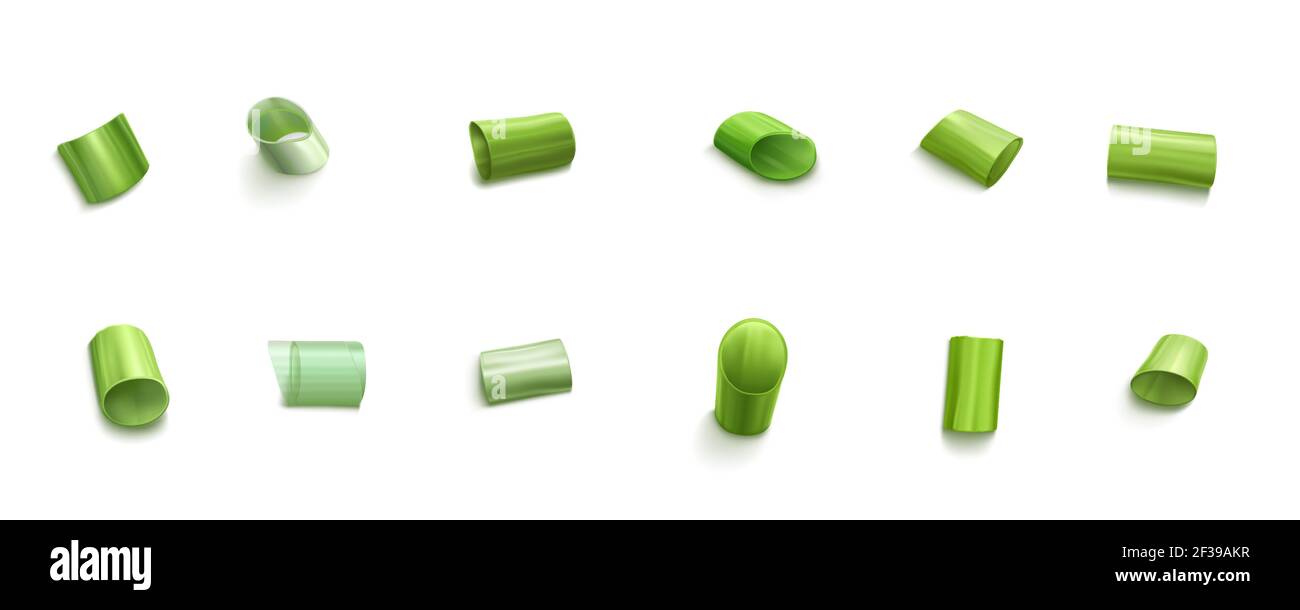 Chives isolated Stock Vector Images - Alamy