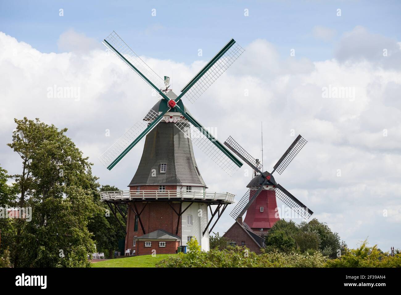 Twin windmill hi-res stock photography and images - Alamy