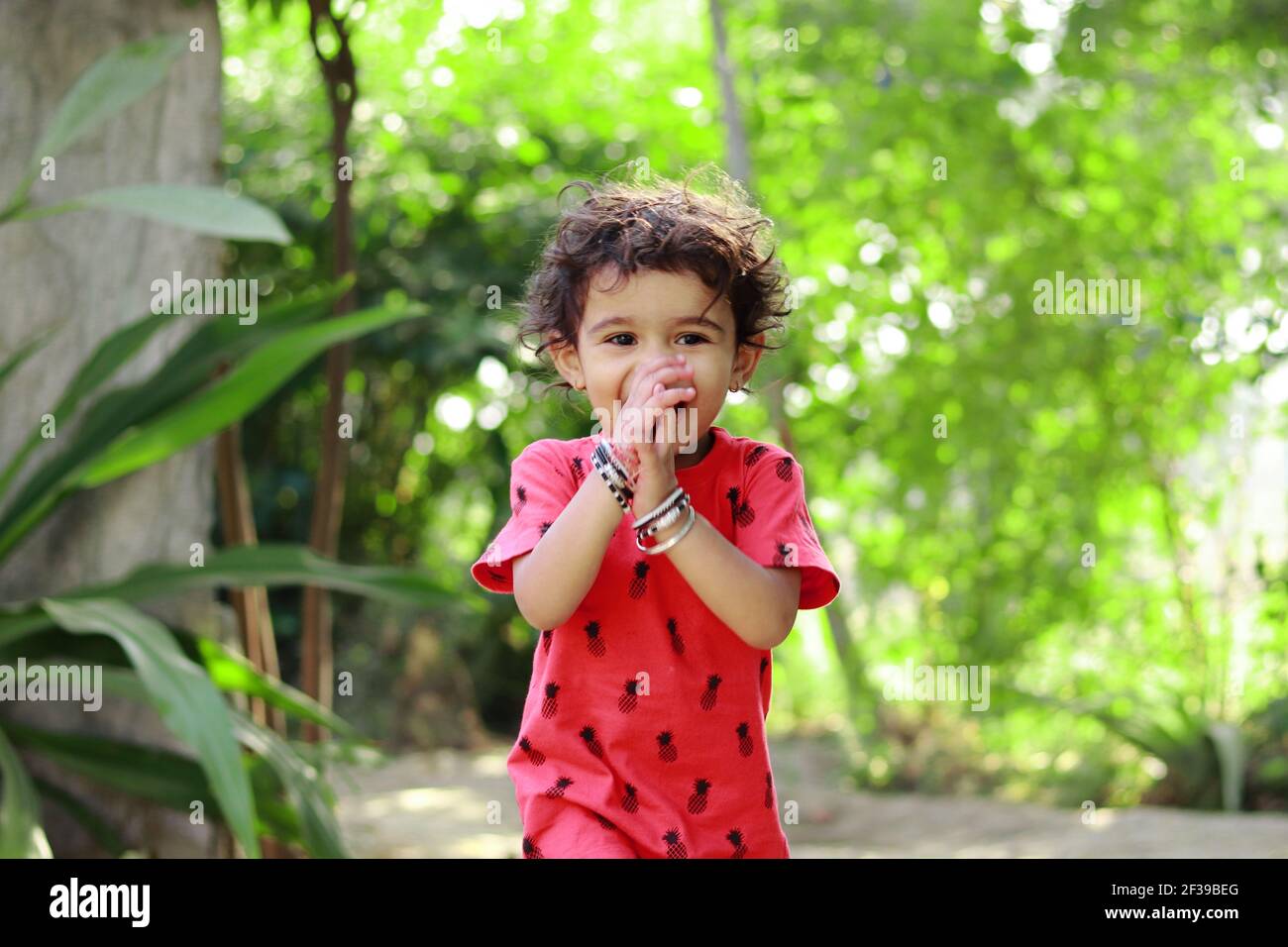 Smiling Indian Children Faces