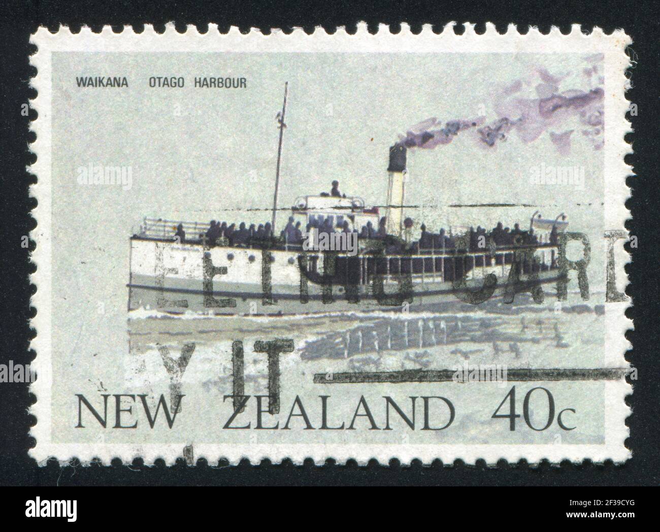 NEW ZEALAND - CIRCA 1984: stamp printed by New Zealand, shows Waikana ...