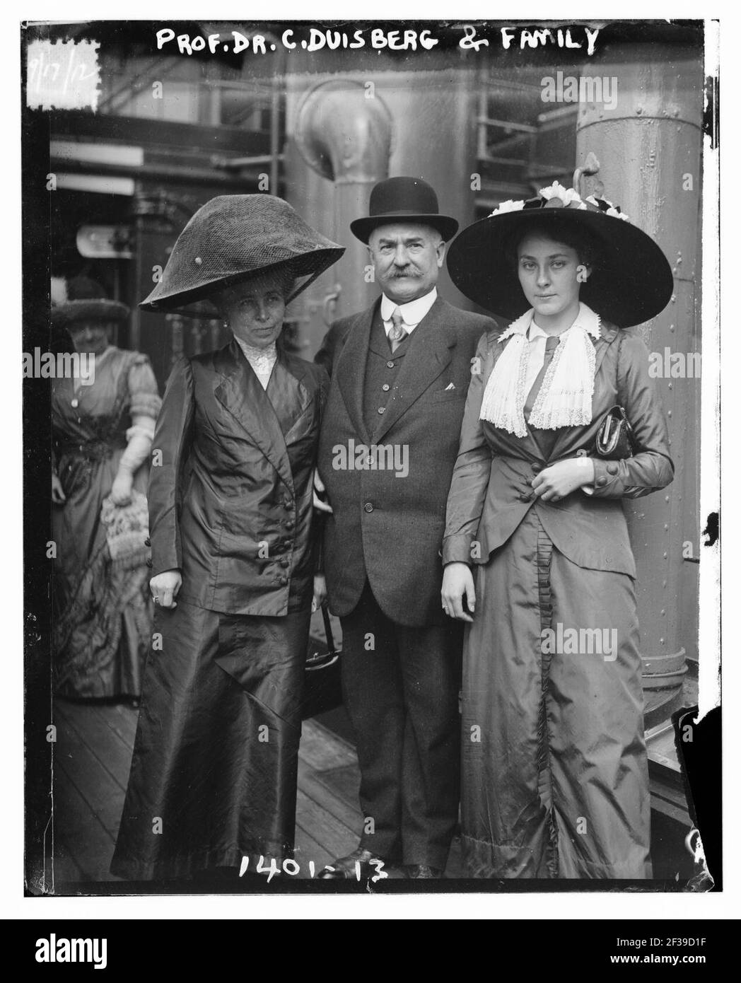 Prof. Dr. C. Duisberg & family Stock Photo - Alamy