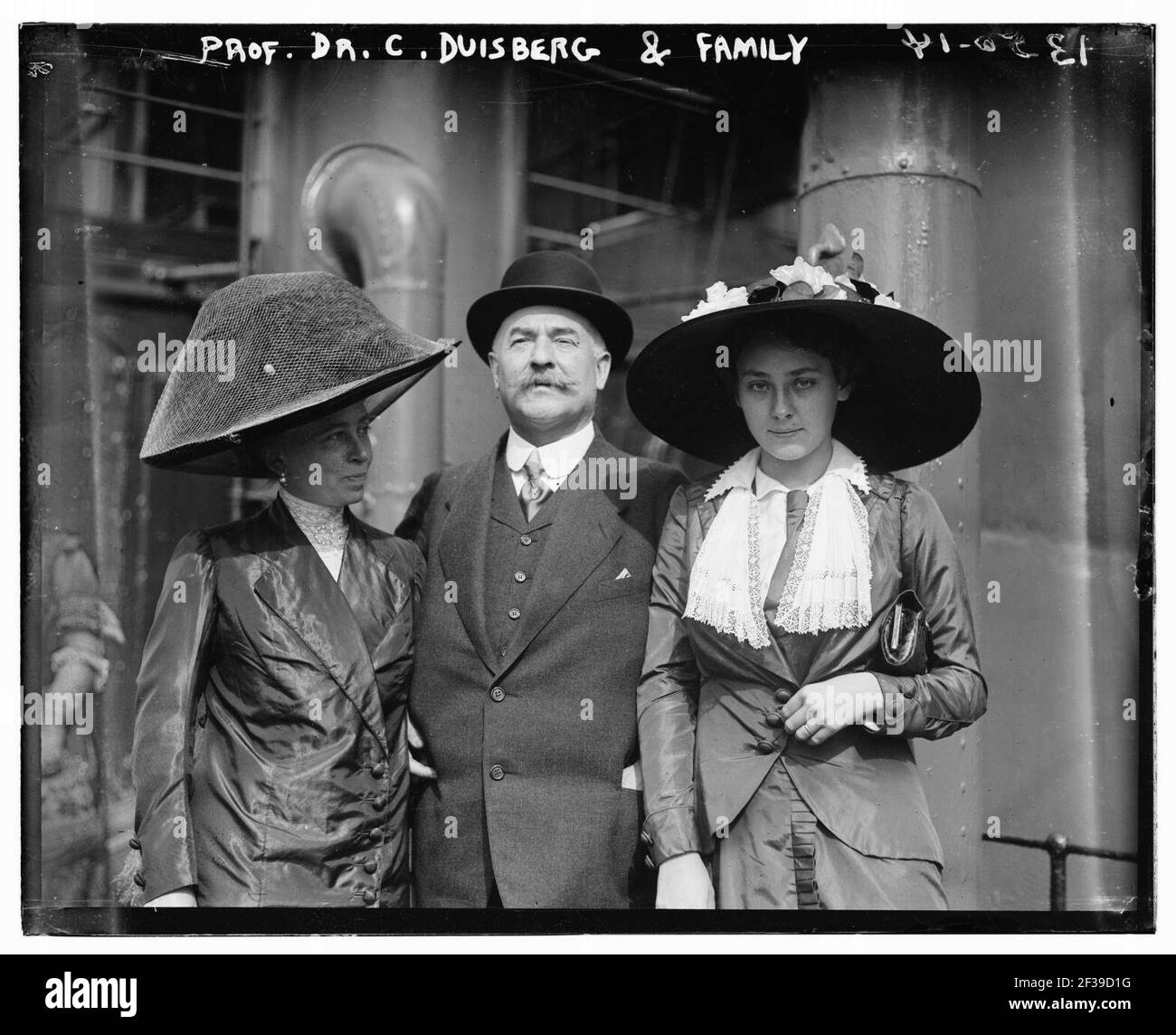 Prof. Dr. C. Duisberg & family Stock Photo - Alamy