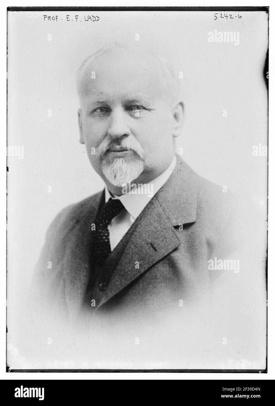 Prof. E.F. Ladd Stock Photo - Alamy