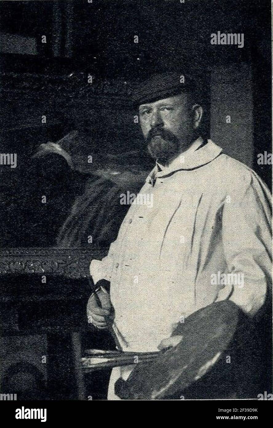 Prof. Hans Looschen in Berlin, 1908 Stock Photo - Alamy