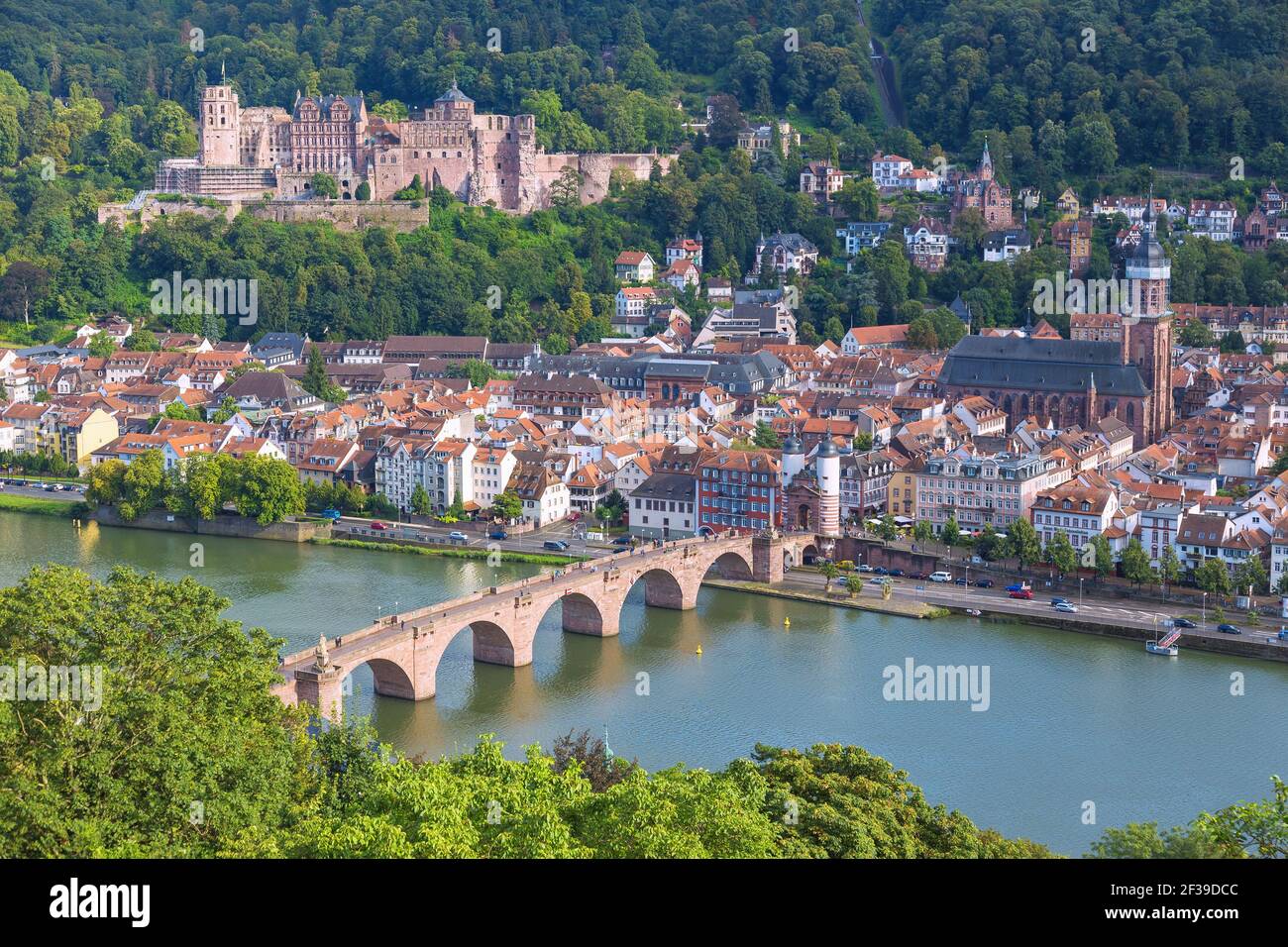 Panoramic view heidelberg from hi-res stock photography and images - Alamy