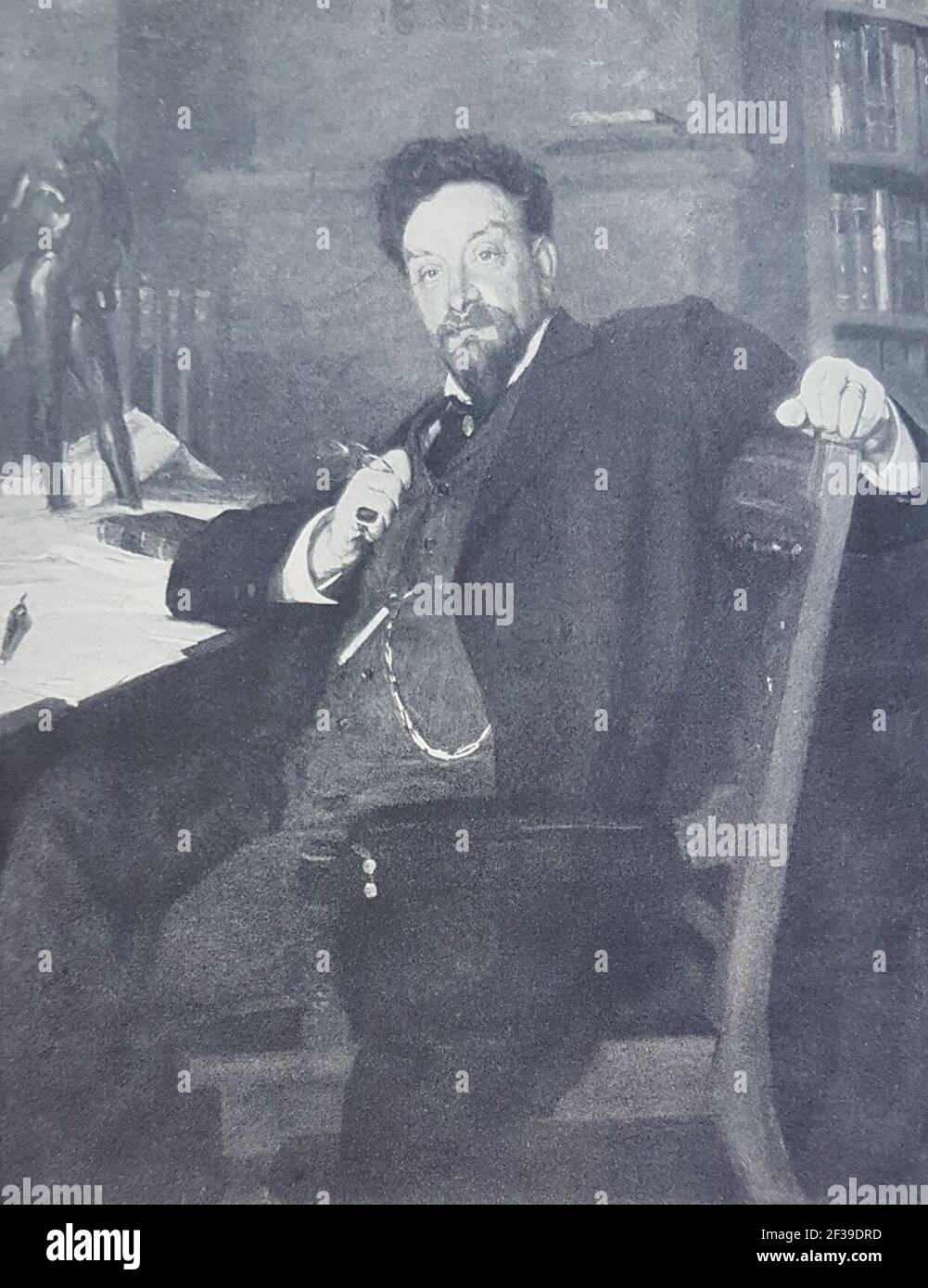 Professor Karl Warburg x Richard Berg Stock Photo - Alamy