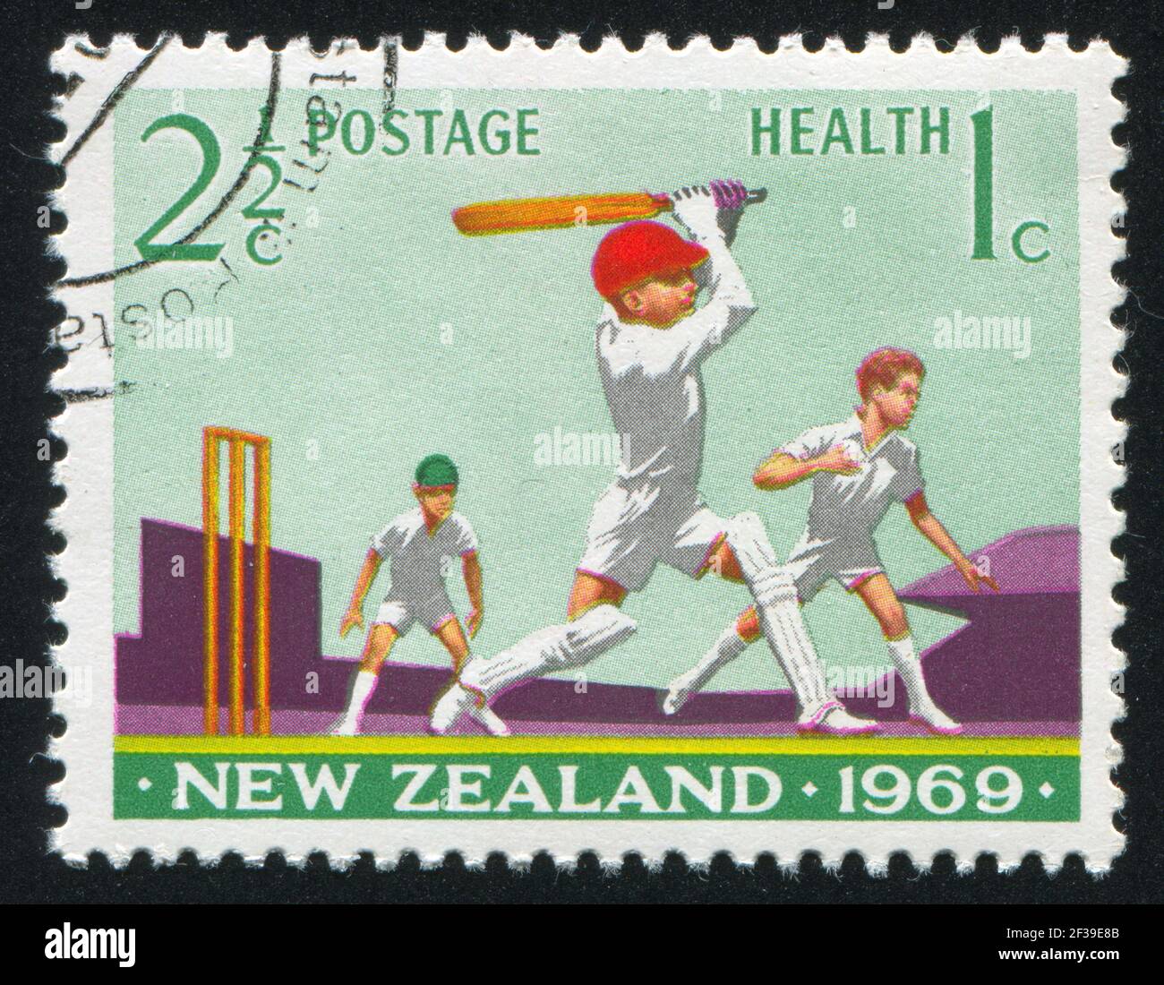 NEW ZEALAND - CIRCA 1969: stamp printed by New Zealand, shows Boys ...