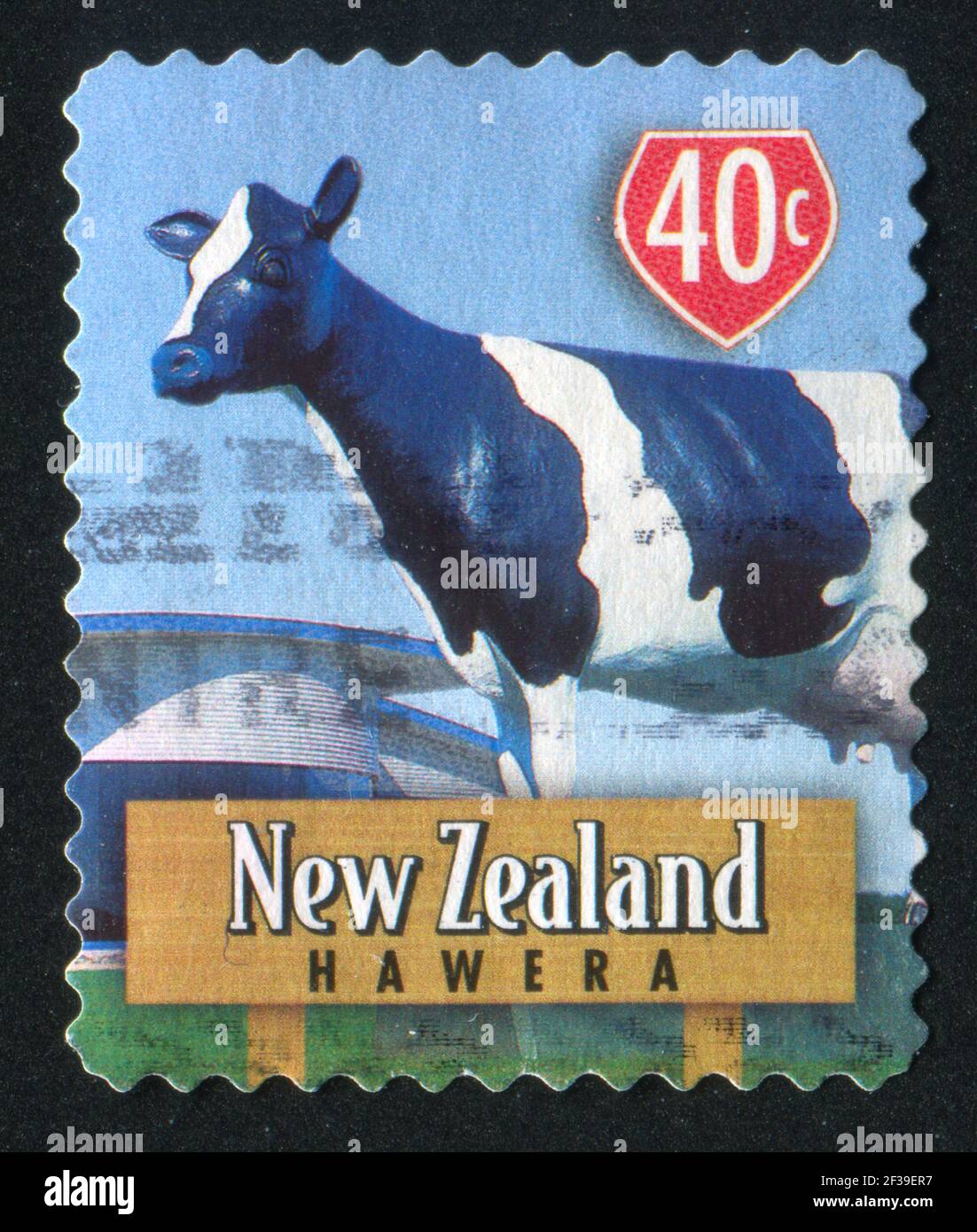 NEW ZEALAND - CIRCA 1998: stamp printed by New Zealand, shows Symbol of ...
