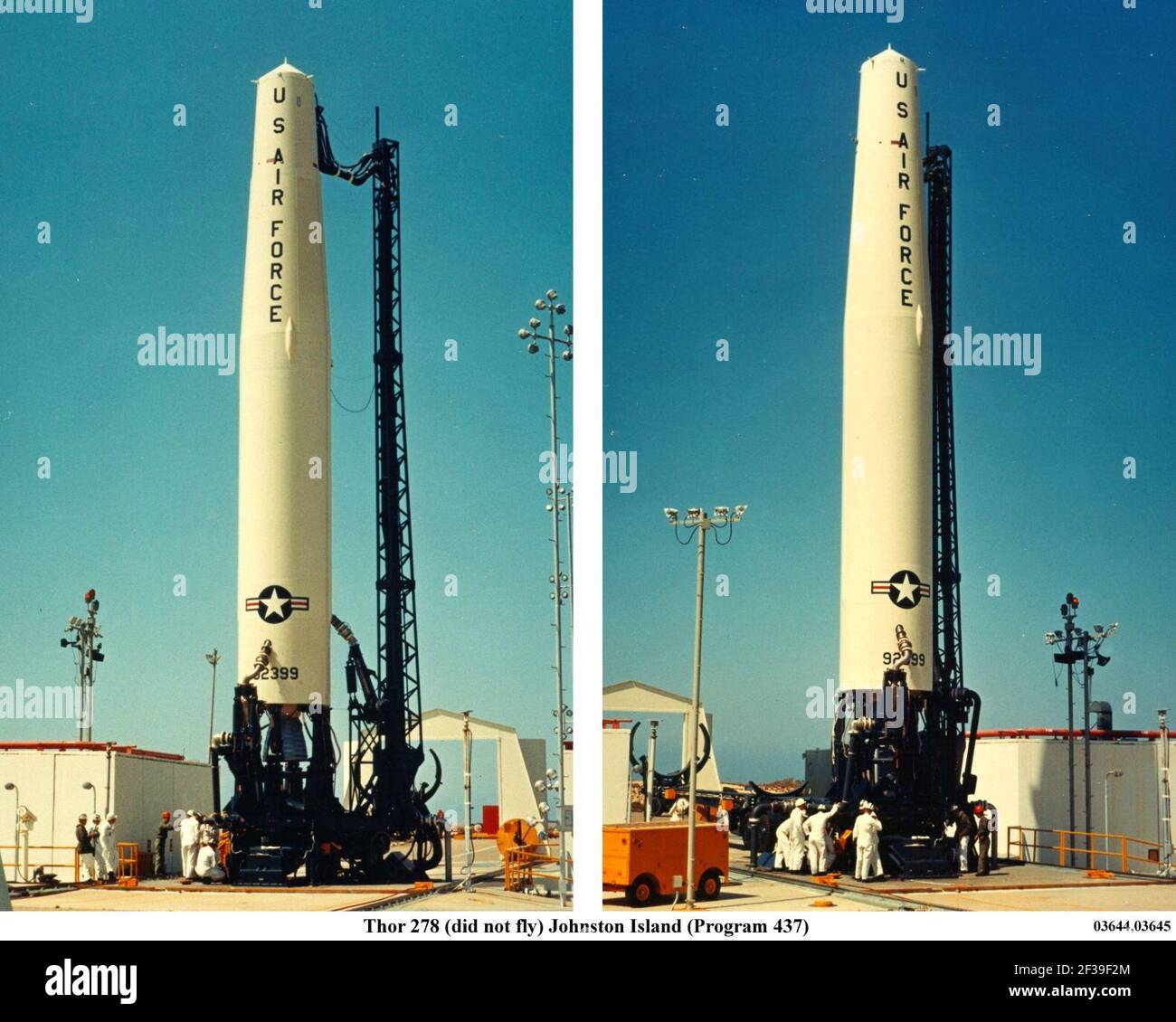 Program 437 Thor missile Stock Photo - Alamy