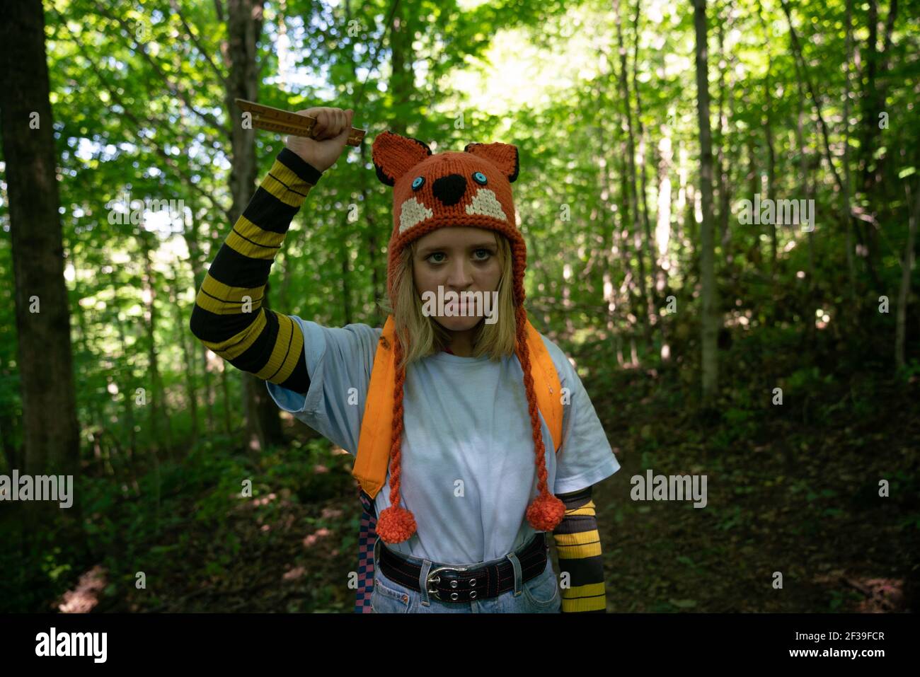 LULU WILSON in BECKY (2020), directed by JONATHAN MILOTT and CARY ...