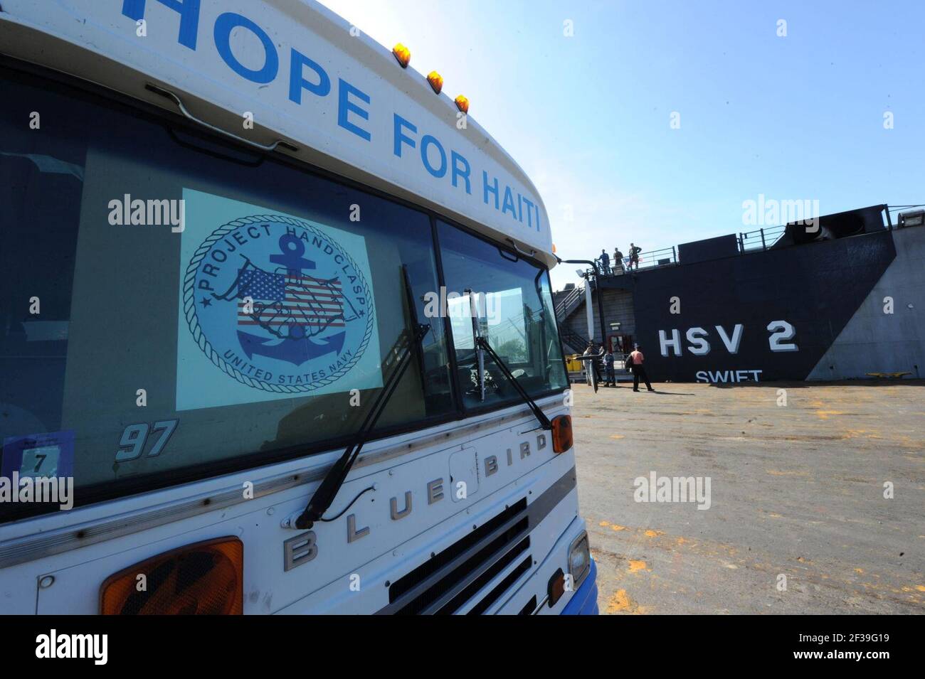 Project handclasp hi-res stock photography and images - Alamy