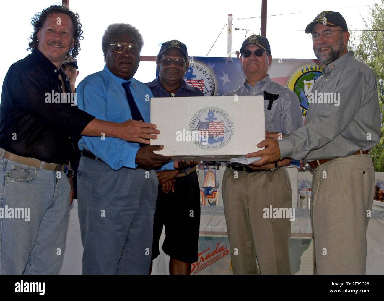 Project handclasp hi-res stock photography and images - Alamy