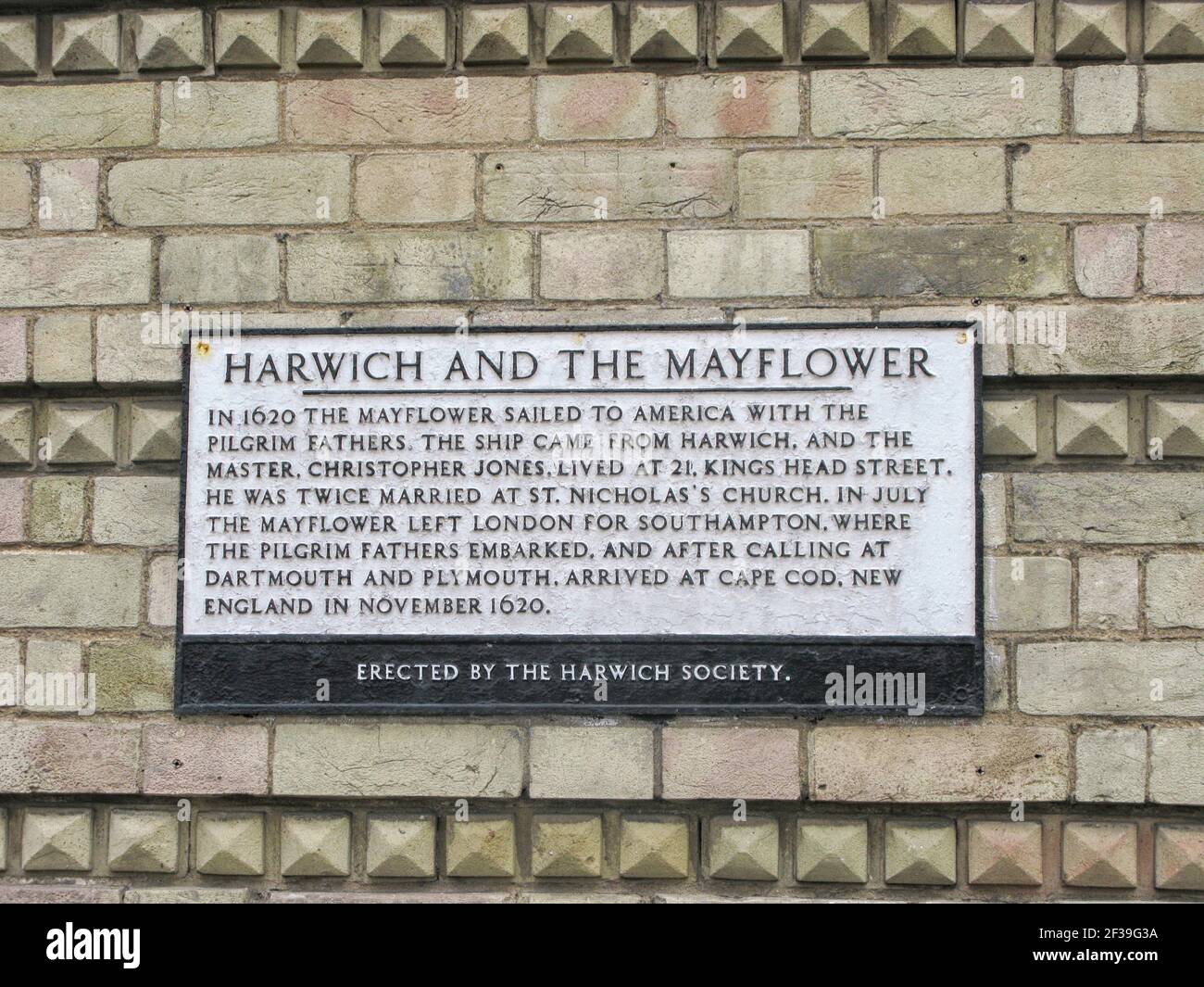 Mayflower society hi-res stock photography and images - Alamy