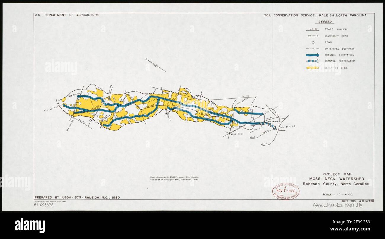 Robeson county map hi-res stock photography and images - Alamy