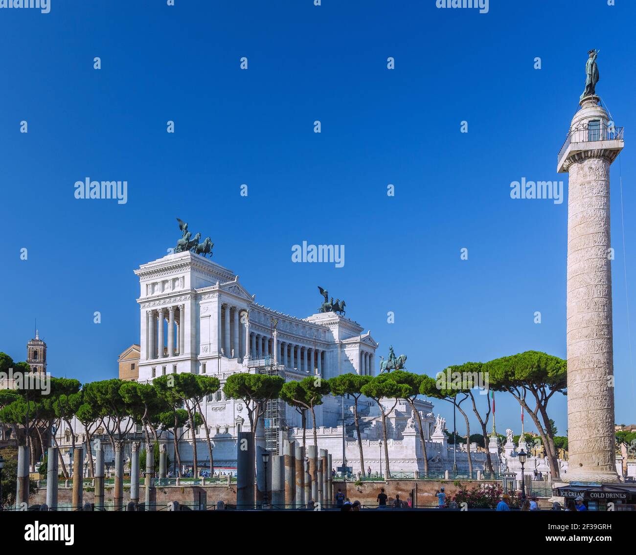 Colonna Traiana Montecitorio Rome