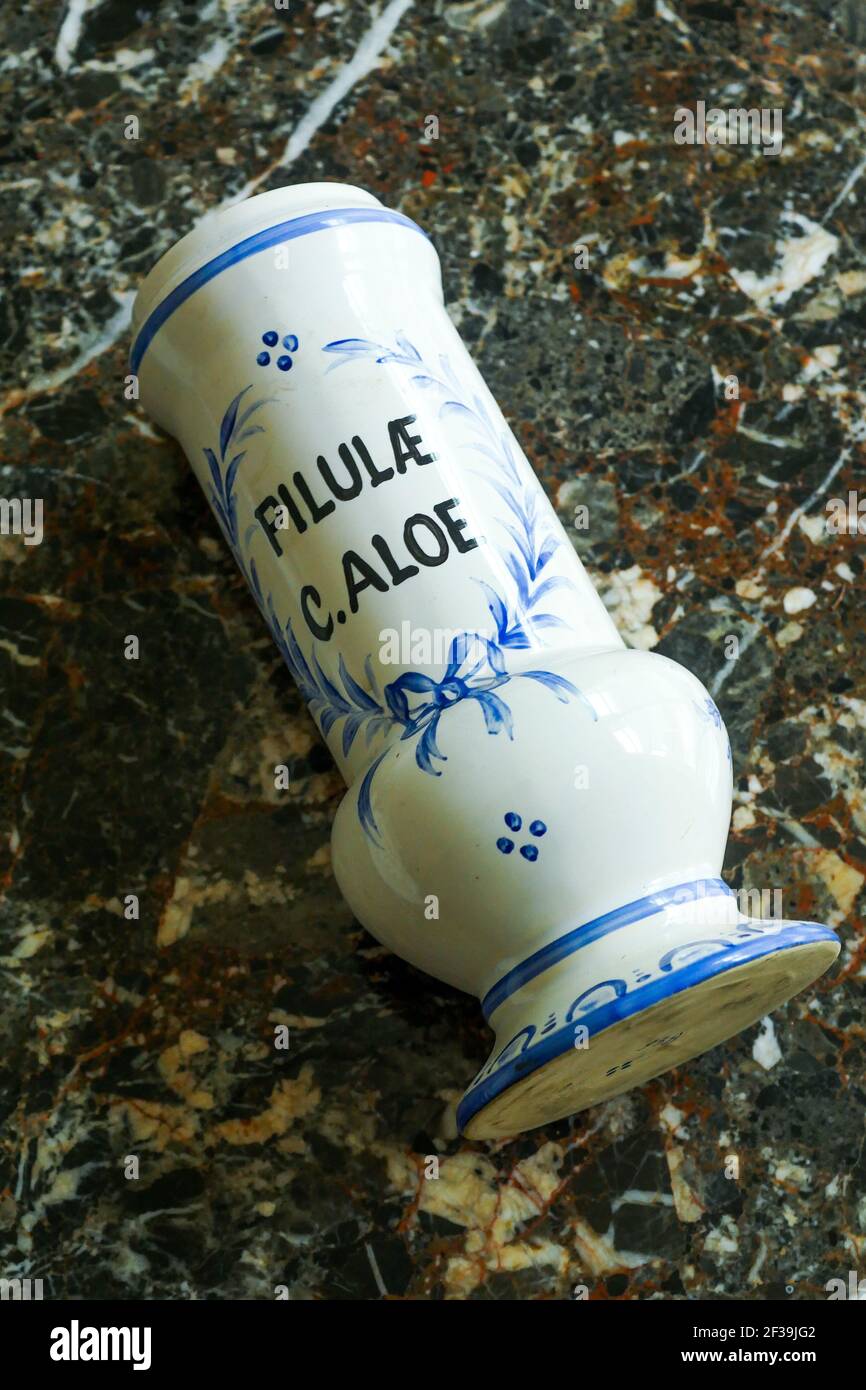 Pharmaceutical pot, France Stock Photo - Alamy