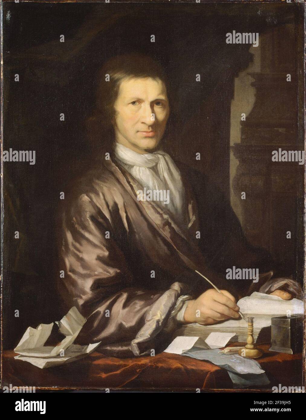 Pronk, Cornelis - Portrait of a Man Stock Photo - Alamy