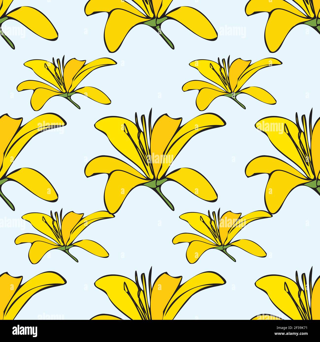 Abstract close up white lily Stock Vector Images - Alamy