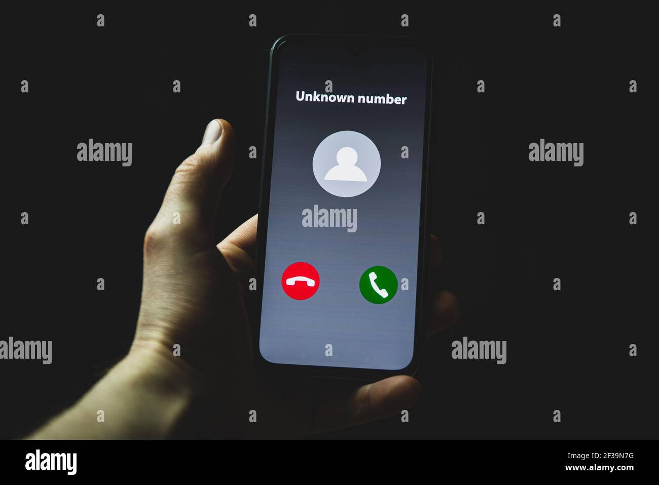 Unknown number call hi-res stock photography and images - Alamy