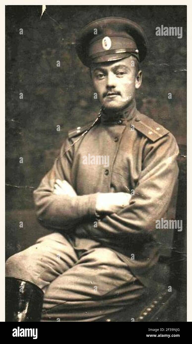 Protopopow Nikolai Alexandrovich 1890 1949 Stock Photo - Alamy