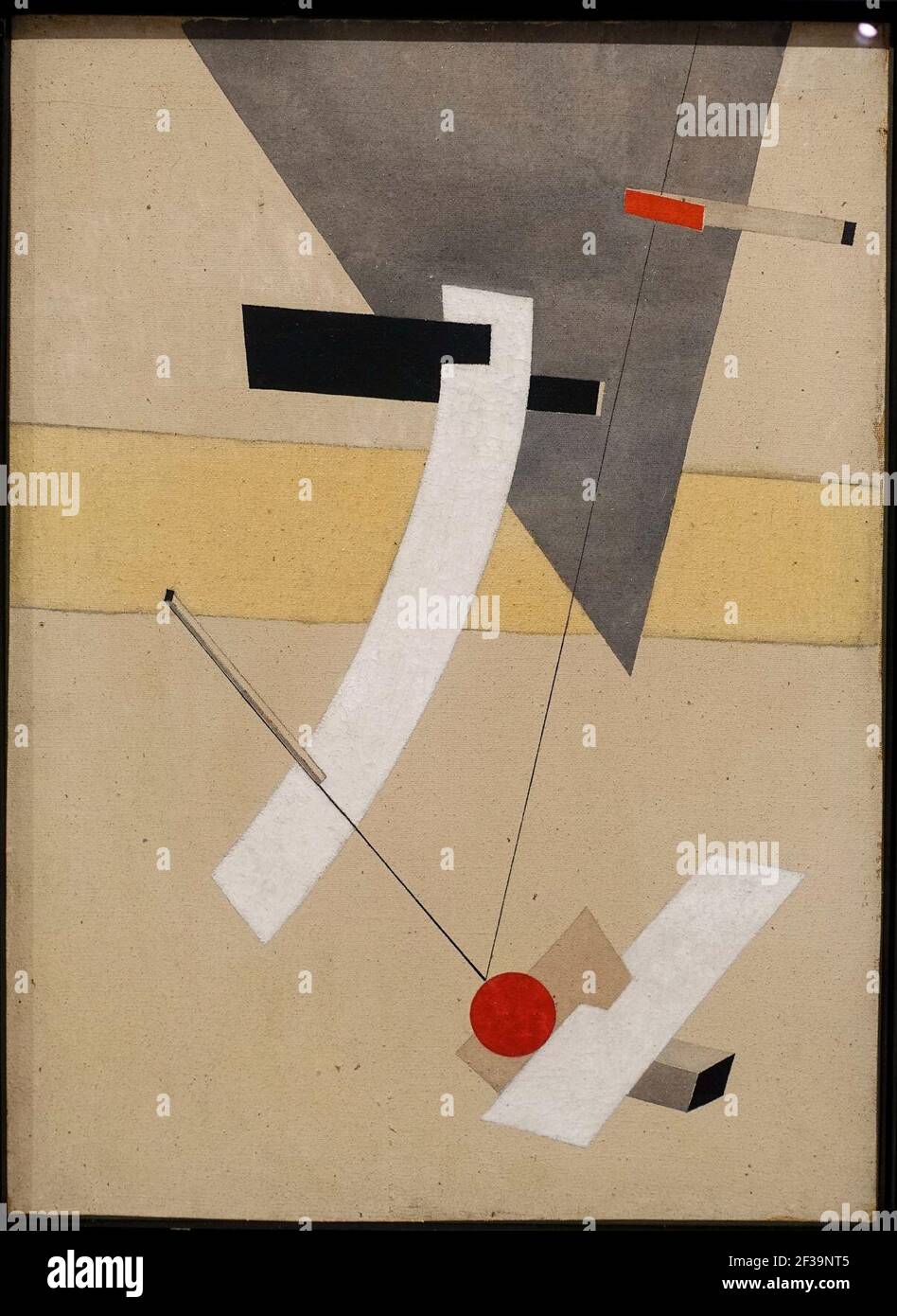 Proun 12E by El Lissitzky, 1923, oil on canvas Stock Photo - Alamy