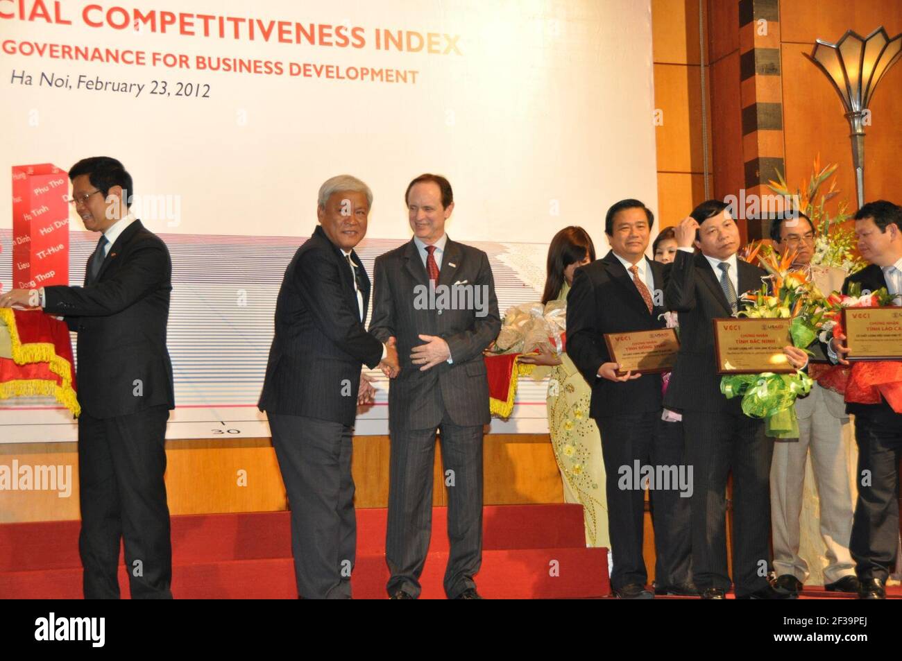 Provincial competitiveness index 2011 launch hi-res stock photography ...