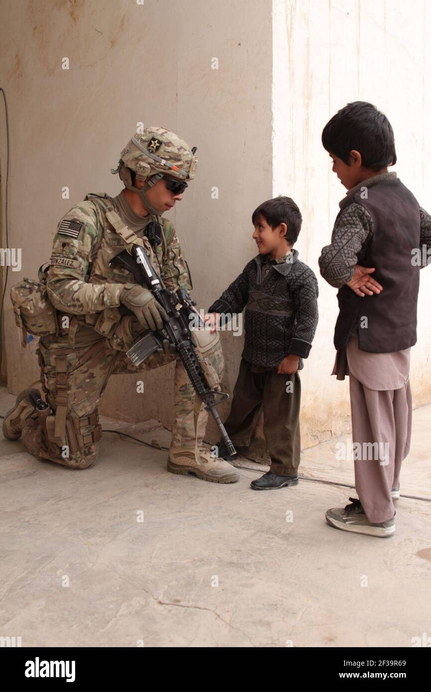 PRT Farah conducts key leader engagement at Farah City Prison 121206 ...