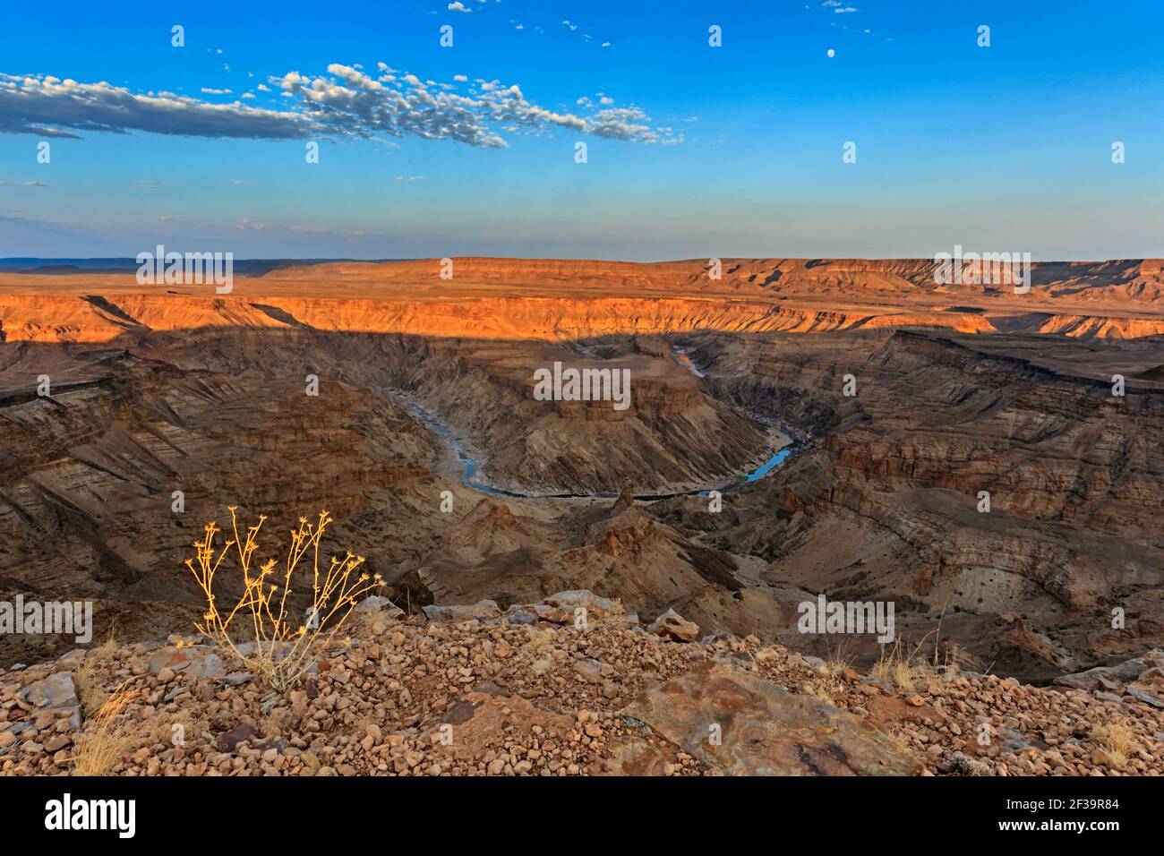 Fish River Canyon, Namibia landscape. Fish River Canyon, Namibia ...