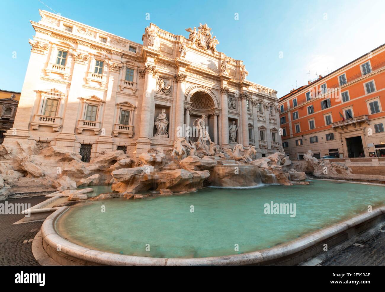 Trevi fountain in daytime hi-res stock photography and images - Alamy