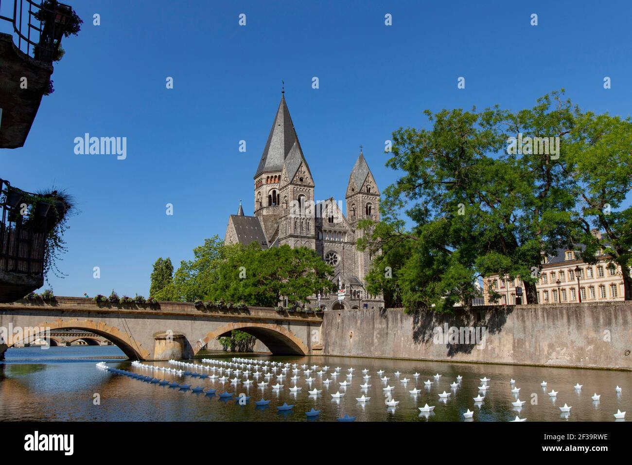 Metz protestant temple neuf hi-res stock photography and images - Alamy