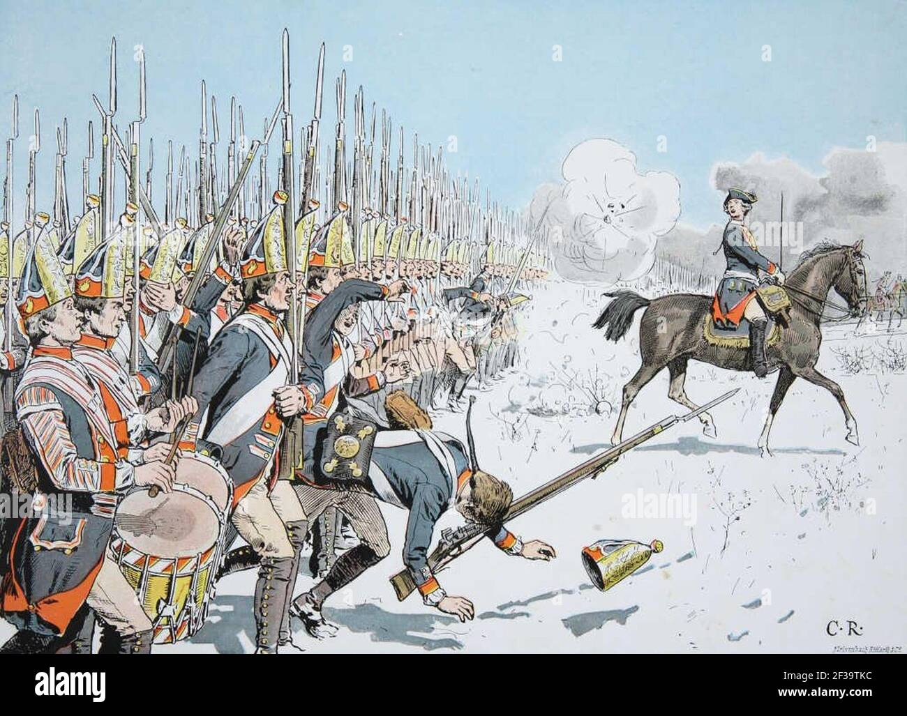 Prussian infantry hi-res stock photography and images - Alamy
