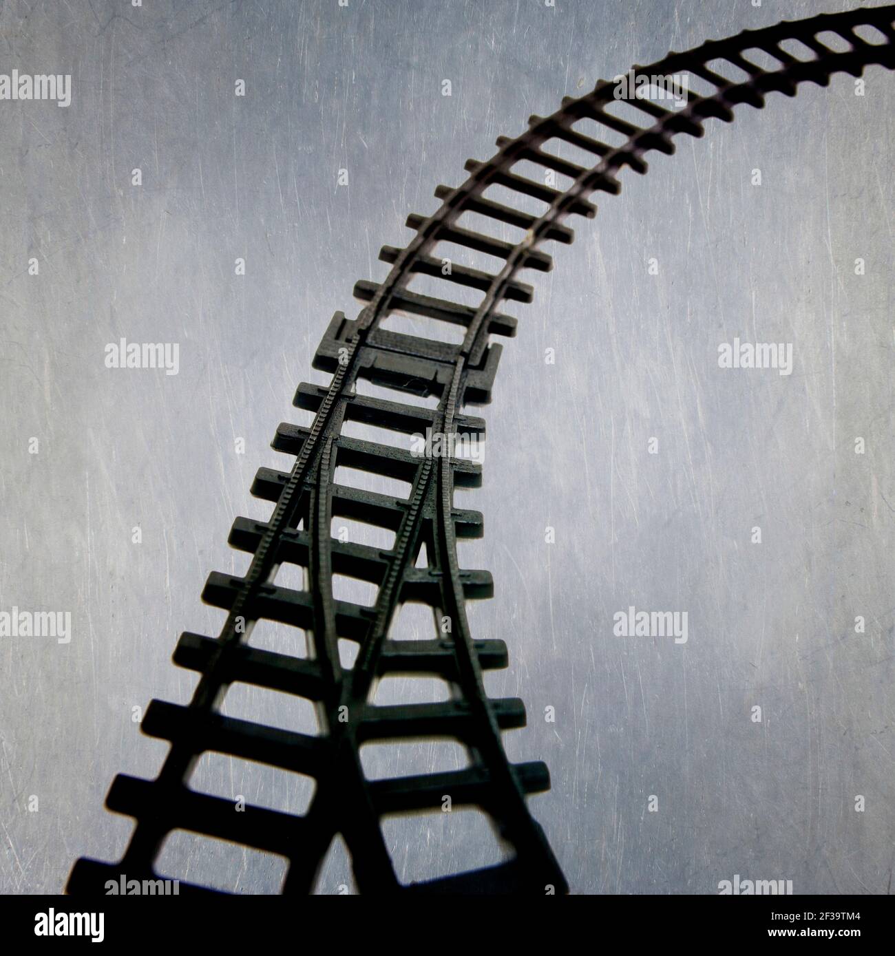 Curved train track toy hi-res stock photography and images - Alamy