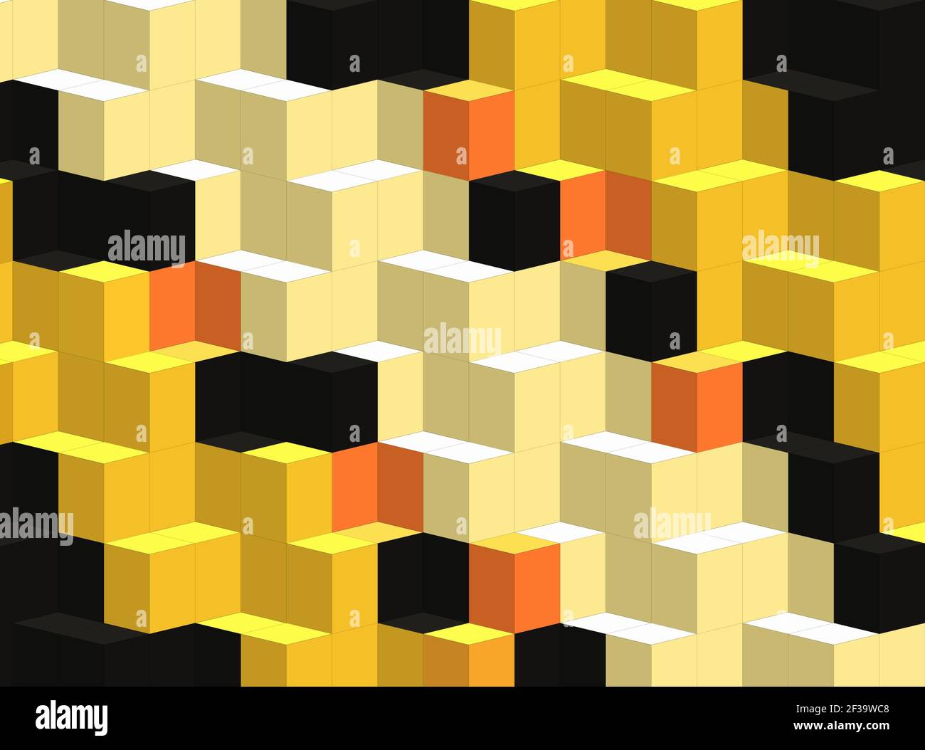 Illustration of All Things Yellow Stock Photo - Alamy