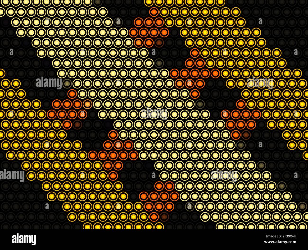 Illustration of All Things Yellow Stock Photo - Alamy