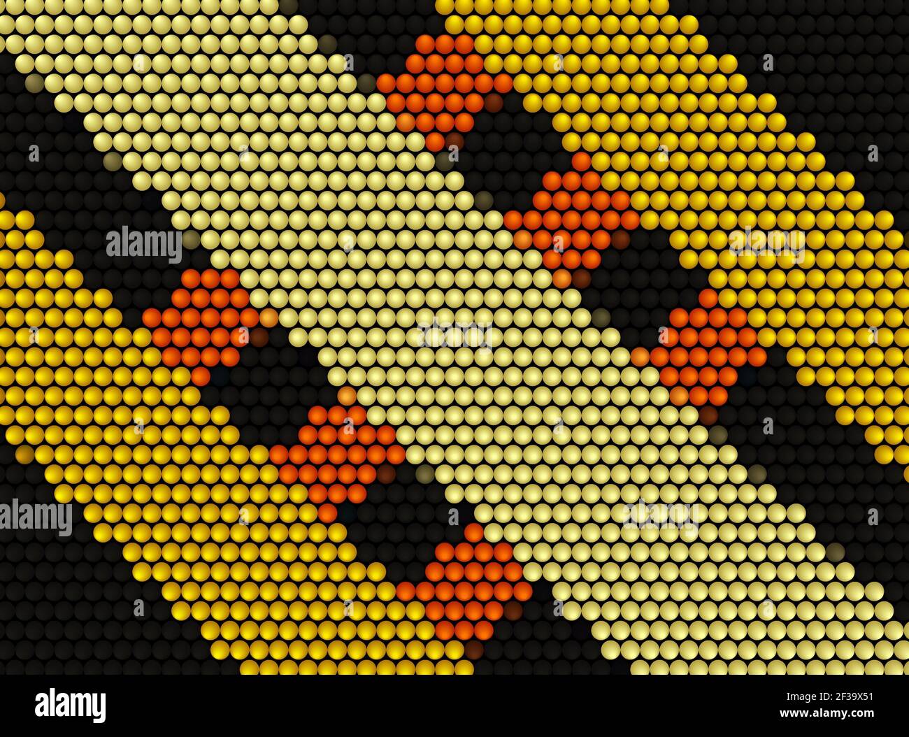 Illustration of All Things Yellow Stock Photo - Alamy