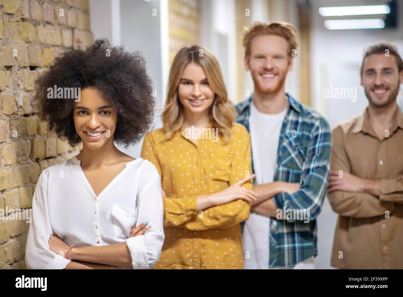 Positive group hi-res stock photography and images - Alamy