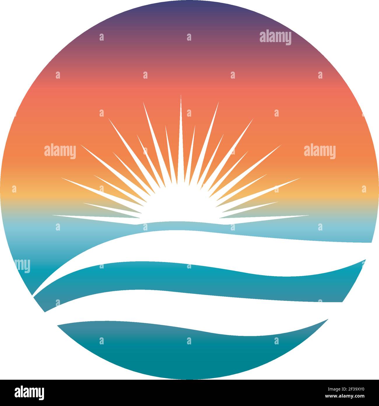 Water wave logo vector icon illustration design Stock Vector Image ...