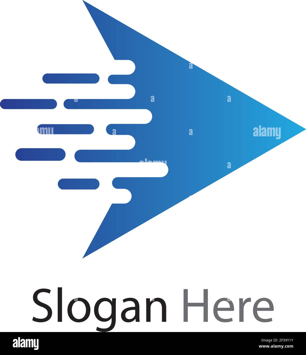 Arrow logo template vector icon illustration design Stock Vector Image ...